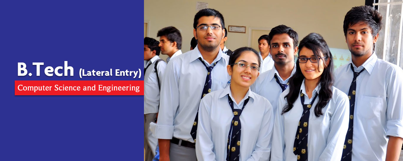 B Tech Lateral Entry in Computer Engineering- PGC